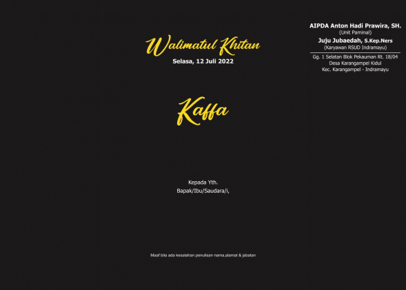 Website Khitan KAFFA SYAMAIDZAR ARMAN HADI PRAWIRA